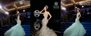 MIC 2023 LE NGUYEN BAO NGOC WORE JOLIPOLI DESIGN AT MISS WORLD VIETNAM 2023